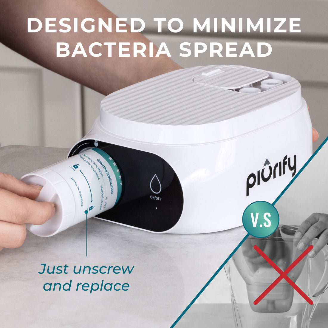ALCHEMY® Automatic Water Filter Pitcher – Piurify